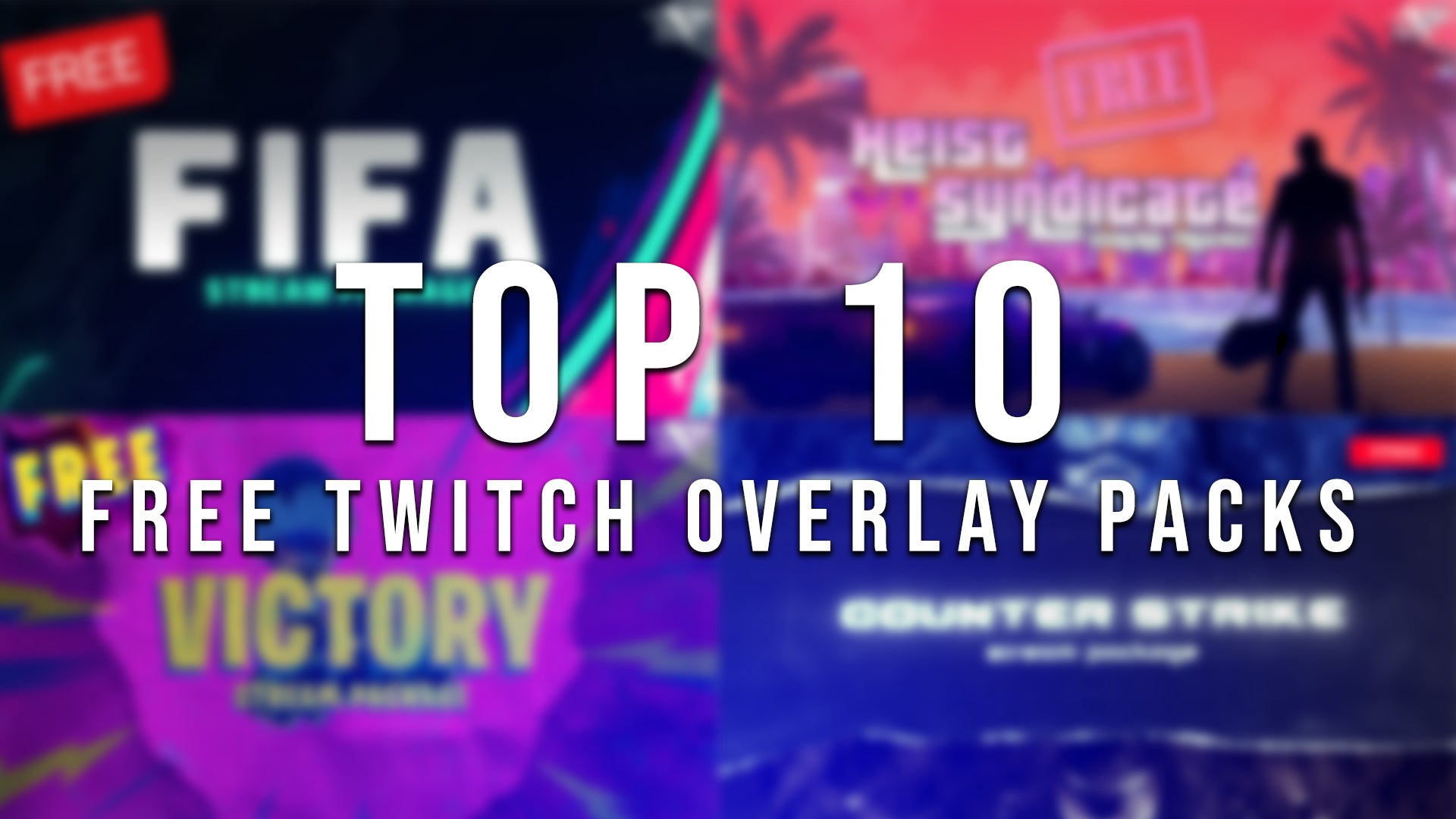 Top 10 Free Twitch Overlay Packs for 2025 [OBS & Streamlabs Ready]