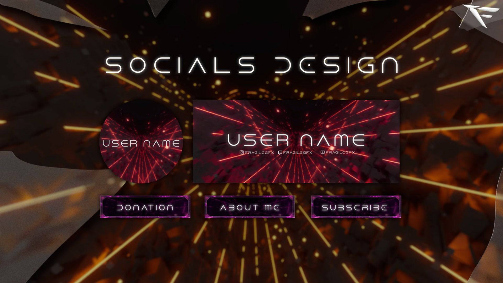 Free Neon RGB Twitch Overlay | Download for OBS & Streamlabs