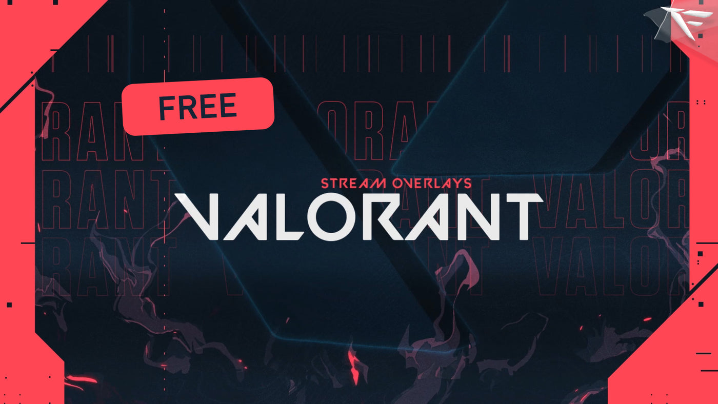 Free Valorant Twitch Overlay Pack | Animated for OBS & Twitch