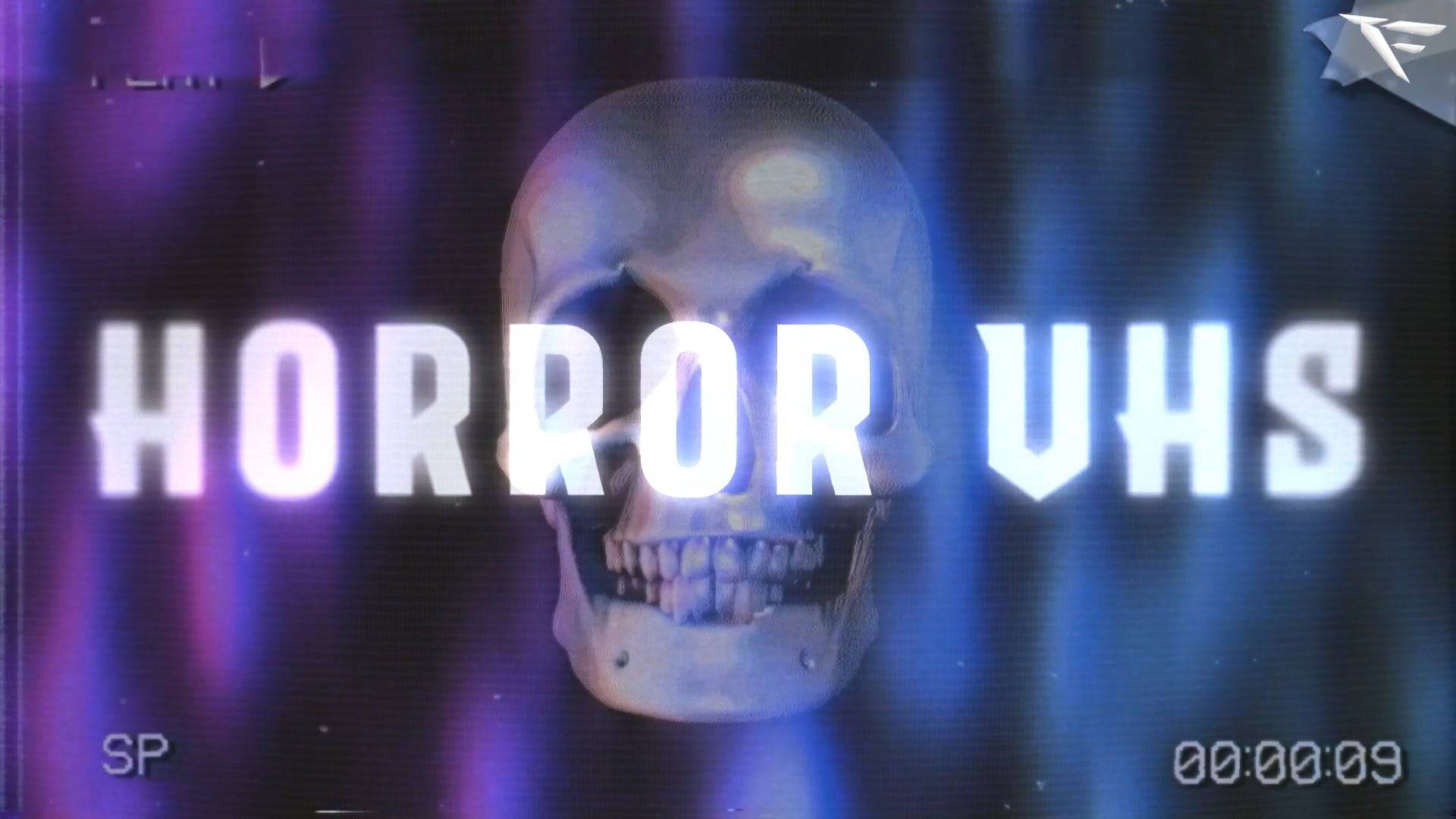 Horror VHS Twitch Overlay | Scary Stream Pack for OBS & Streamlabs
