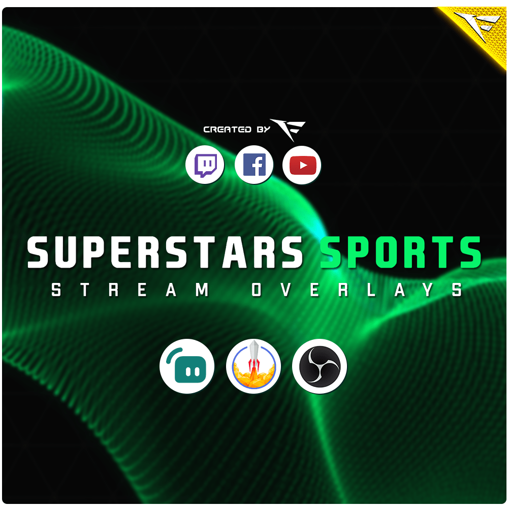 Superstars Sports Stream Package – Animated Twitch Overlays for FIFA ...
