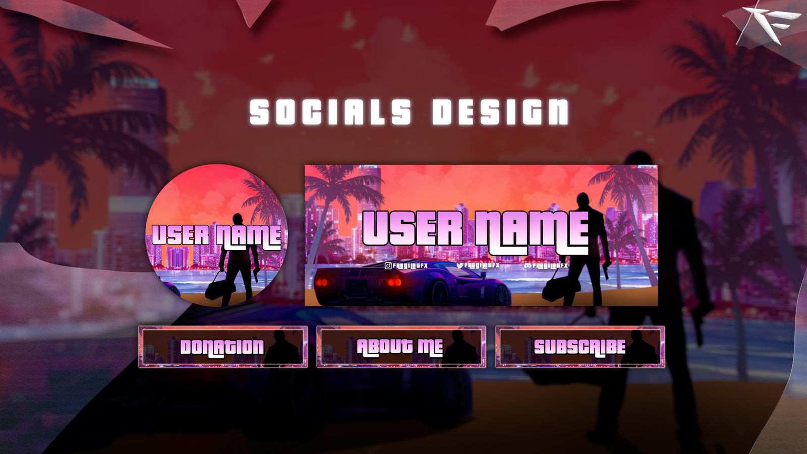 Free Heist Syndicate Twitch Overlay – GTA IV Stream Package for OBS