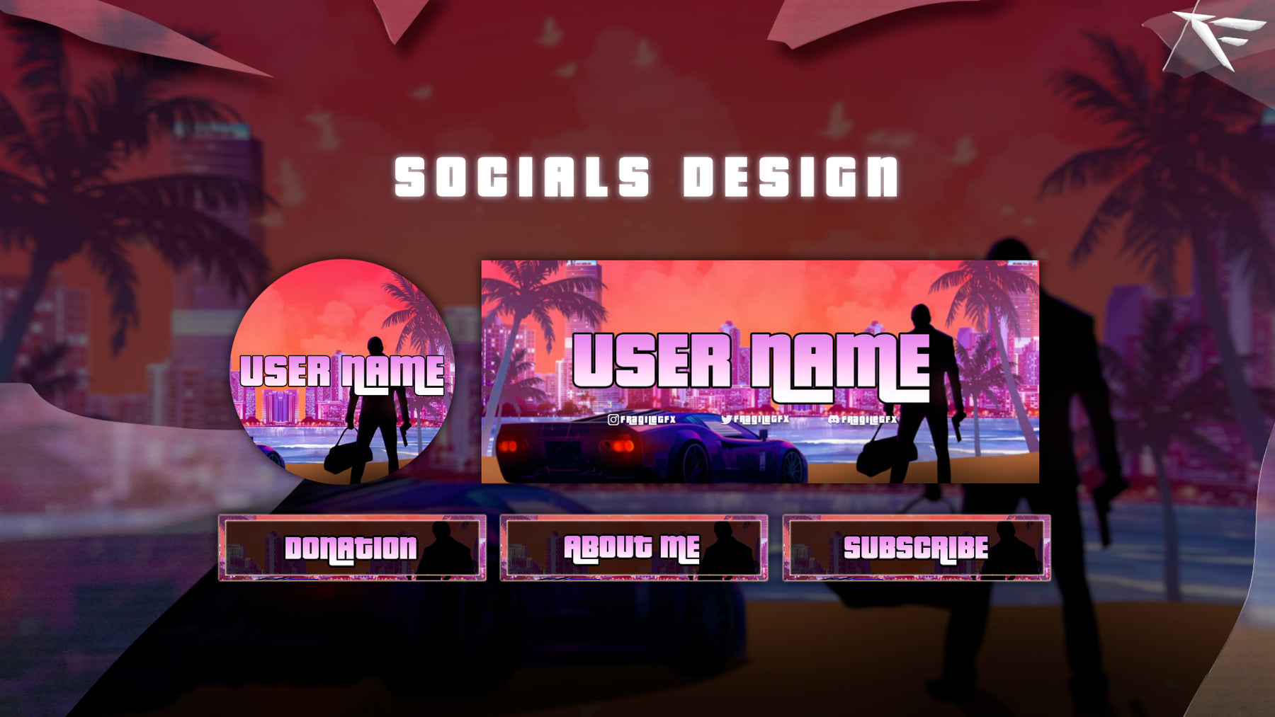 Free Heist Syndicate Twitch Overlay – GTA IV Stream Package for OBS